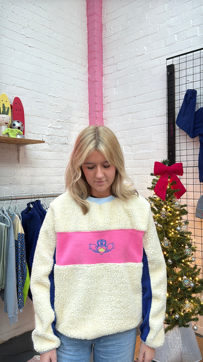 Cream Claddagh Pullover – by-ELN